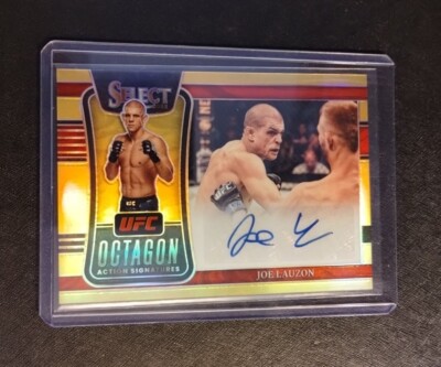 #4/10 Joe Lauzon Gold Auto 2022 Panini UFC Select Autograph Card | eBay
