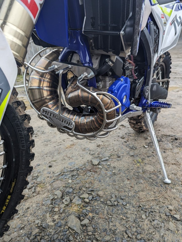 Exhaust Pipe Guard Fit for Enduro Sherco 250/300 SE/SE-R 2023-2024 ...