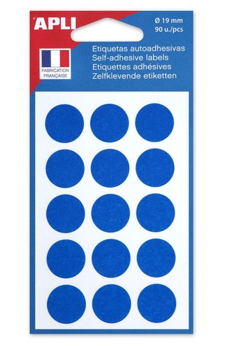 [Ref:111962] AGIPA Sachet de 90 étiquettes Gommettes de signalisation ...