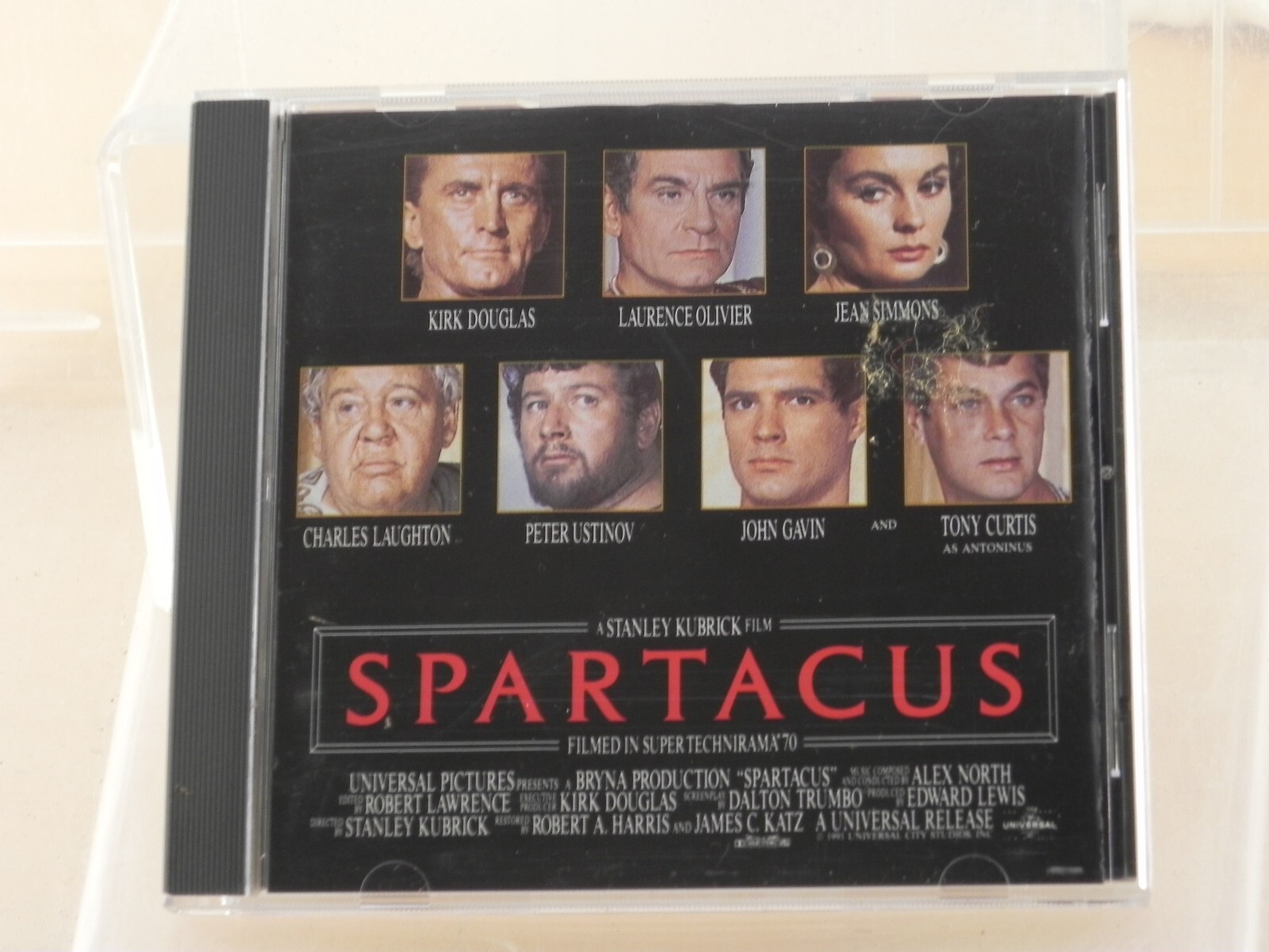 Spartacus [Original Motion Picture Soundtrack] by Alex North (CD, May ...