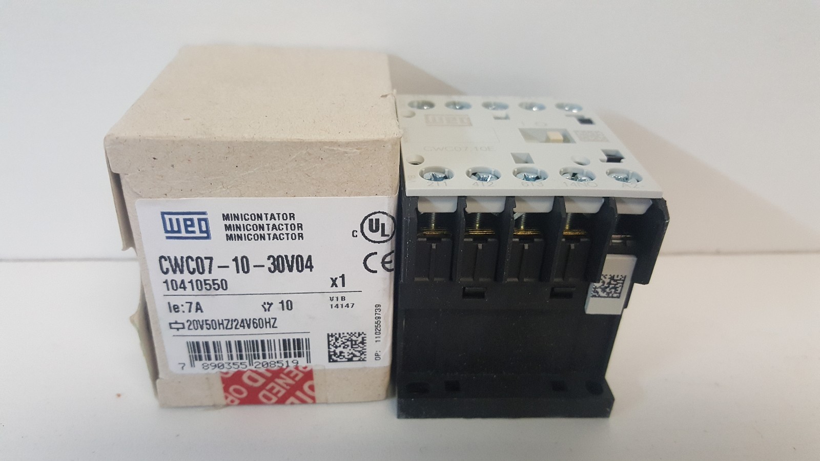 NEW OLD STOCK! WEG MINI-CONTACTOR CWC07-10-30V04 | eBay