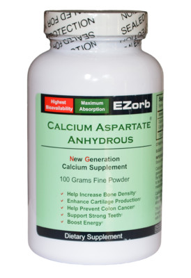 EZorb Calcium (1 Powder) Absorbs 92%, Bone Spurs, Osteoporosis ...