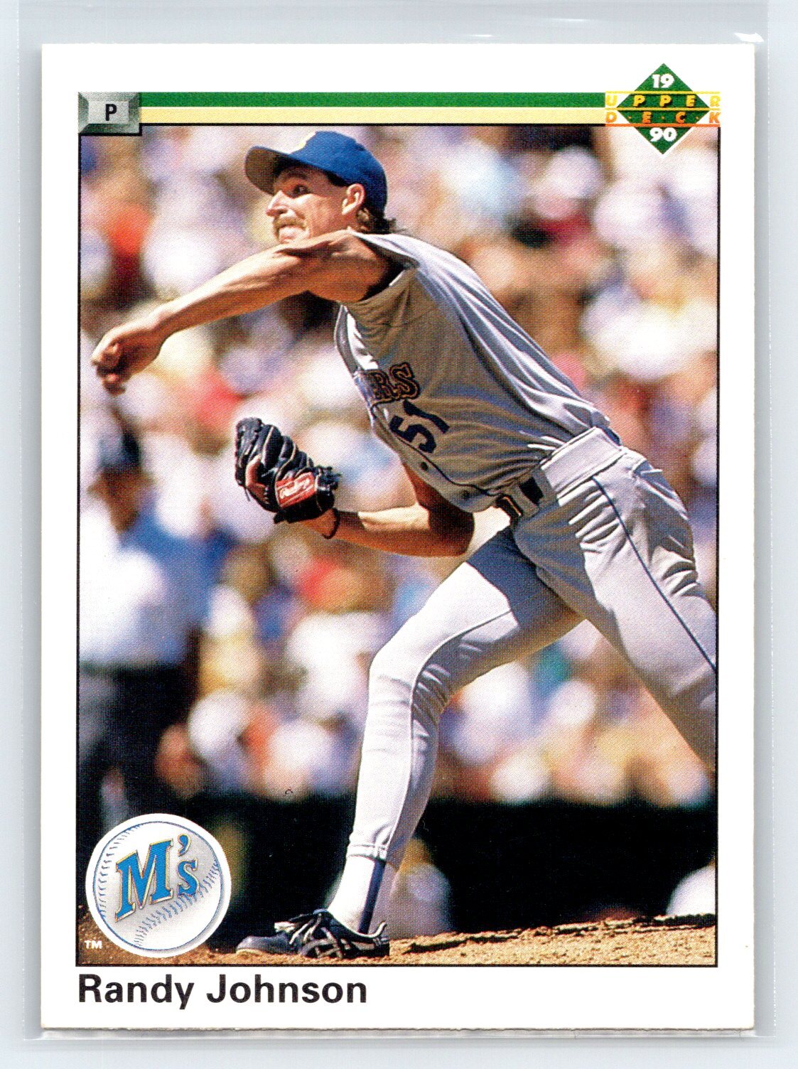 1990 Upper Deck Randy Johnson #563 Seattle Mariners | eBay