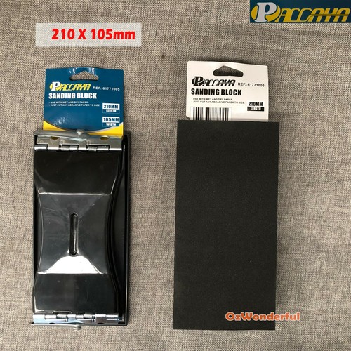 2PCS Sanding Block 210x105mm Sand Paper Painters Panel Beaters | eBay ...