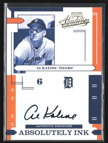 Al Kaline 2004 Playoff Absolute Memorabilia Absolutely Ink Auto /100 # ...