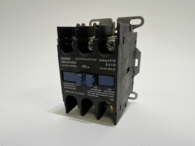 HOMER LIEBERT XMC0-253-EBBC E-0110 CONTACTOR 24 VAC COIL 50/60HZ | eBay
