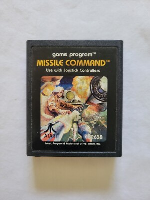 1981 Missile Command Atari CX2638 Game Program | eBay