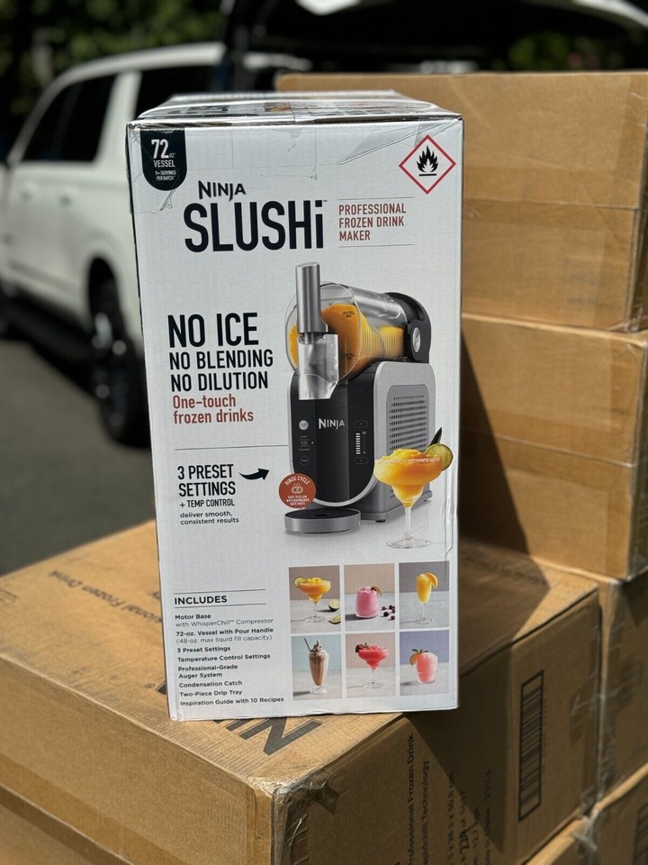 Ninja Slushi Model Number # FS300 72oz Frozen Drink Maker 3 Programs | eBay
