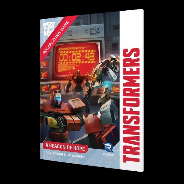 Transformers Role Playing Game Beacon of Hope Adventure and GM Screen ...