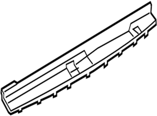 52179-60061 Toyota Plate, rear bumper bar 5217960061, New Genuine OEM ...