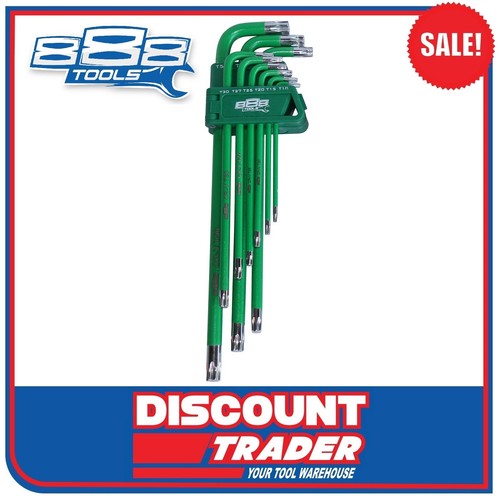 888 Tools by SP Tools TORX Key Set Long Series 9 Piece - T834517 | eBay ...