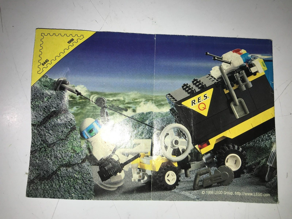 VINTAGE Lego CITY 6445 MANUAL ONLY | eBay