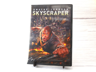 Skyscraper movie DVD 2018 Dwayne Johnson Neve Campbell Chin Han Roland ...