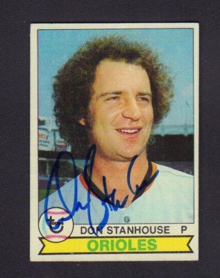 Don Stanhouse 1979 Topps #119 Orioles Autographed Signed w/COA jh56 | eBay