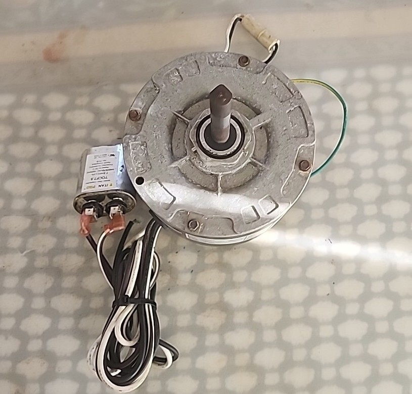 Packard 45458B Multi-Horsepower Fan Motor 1/3-1/6 HP 1075 RPM 208-230V ...