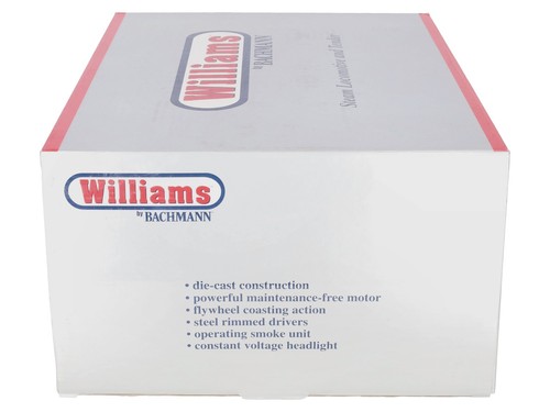 Williams 40207 O Gauge CNJ 4-6-4 Semi-Scale Hudson Steam Locomotive ...