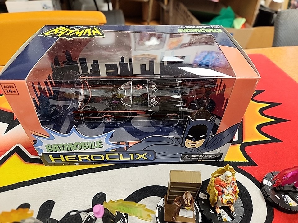 Batman 66 DC Heroclix Base Set #001-016 & Batmobile Catwoman Joker ...