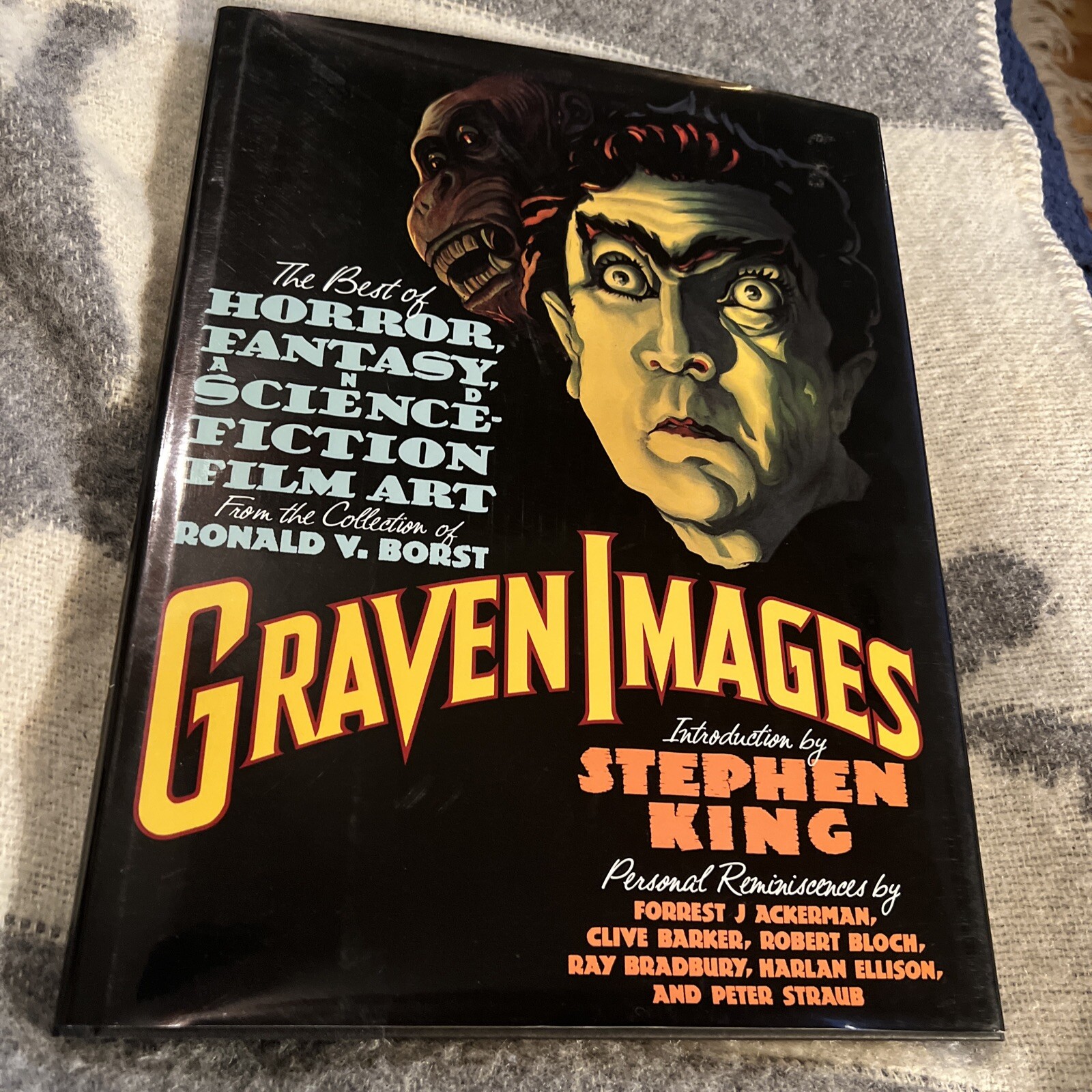 1992 Graven Images HC Horror Fantasy Sci-Fi Poster Book signed Robert ...