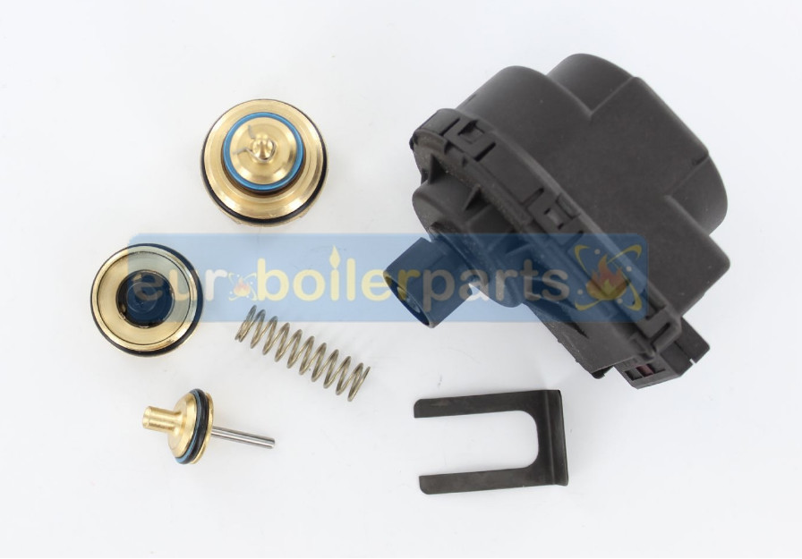 IDEAL I-MINI 24 & 30 BOILER DIVERTER VALVE KIT 175668 FITS 175553 MOTOR ...