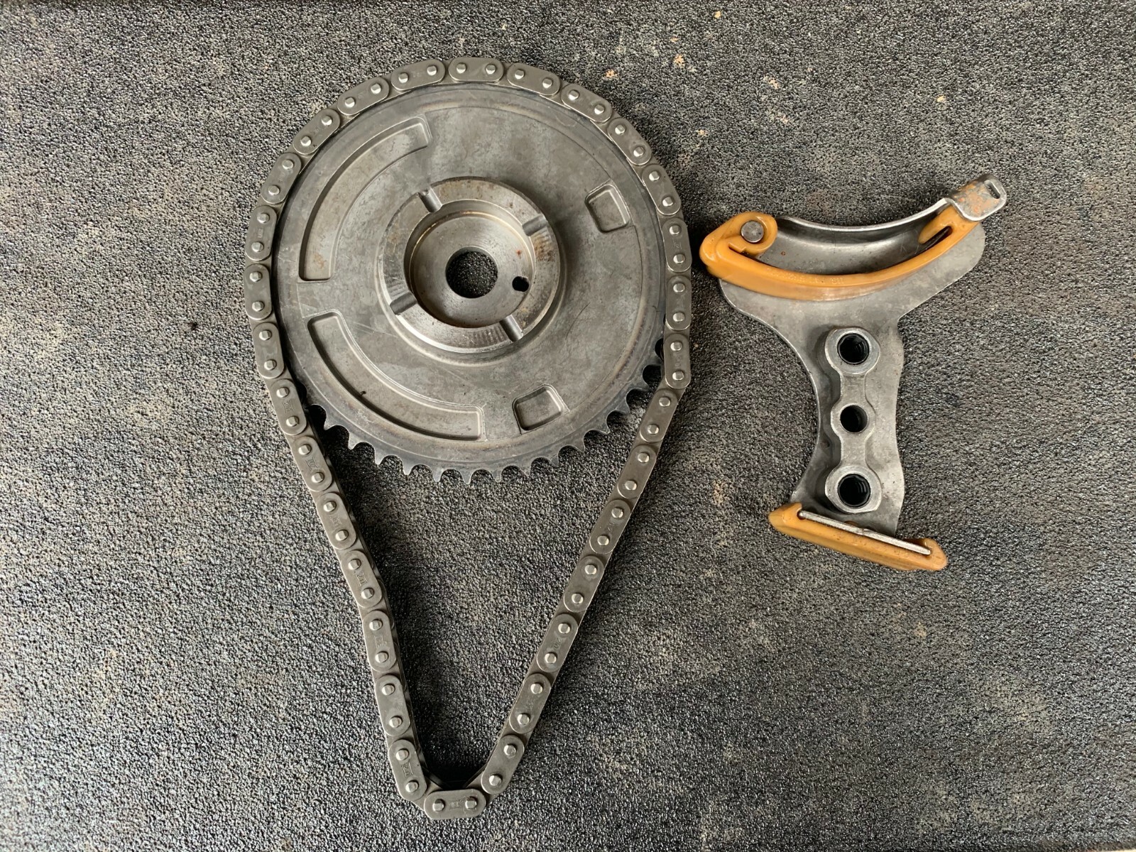 Genuine GM 6.2L V8 LSA LS3 L99 TIMING CHAIN GEAR & TENSIONER SET USED ...