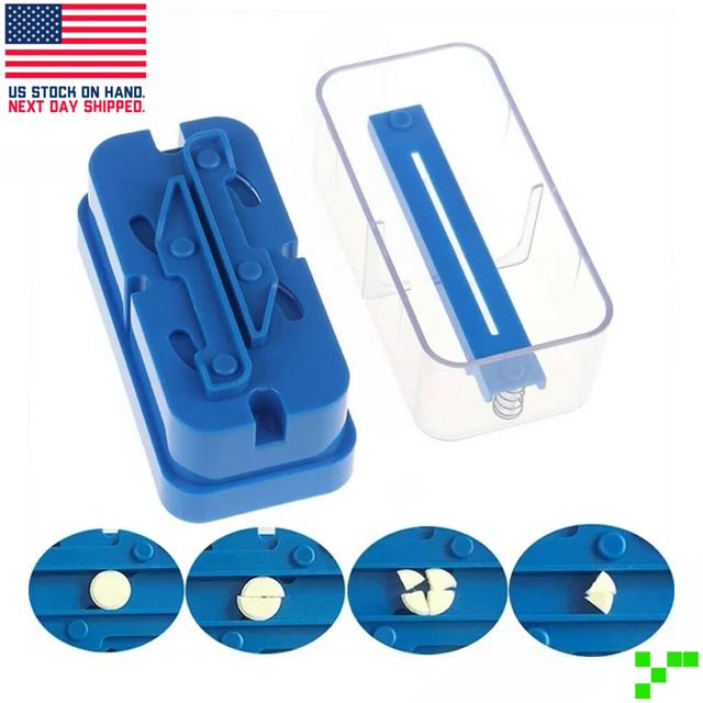 Multiple Pill Splitter Adjustable for Fast Splitting Big/Small Pills ...