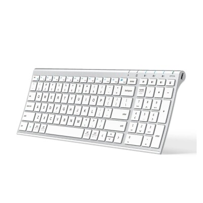 iClever IC-BK10 Keyboard Bluetooth Universal Rechargeable Ultra Slim ...