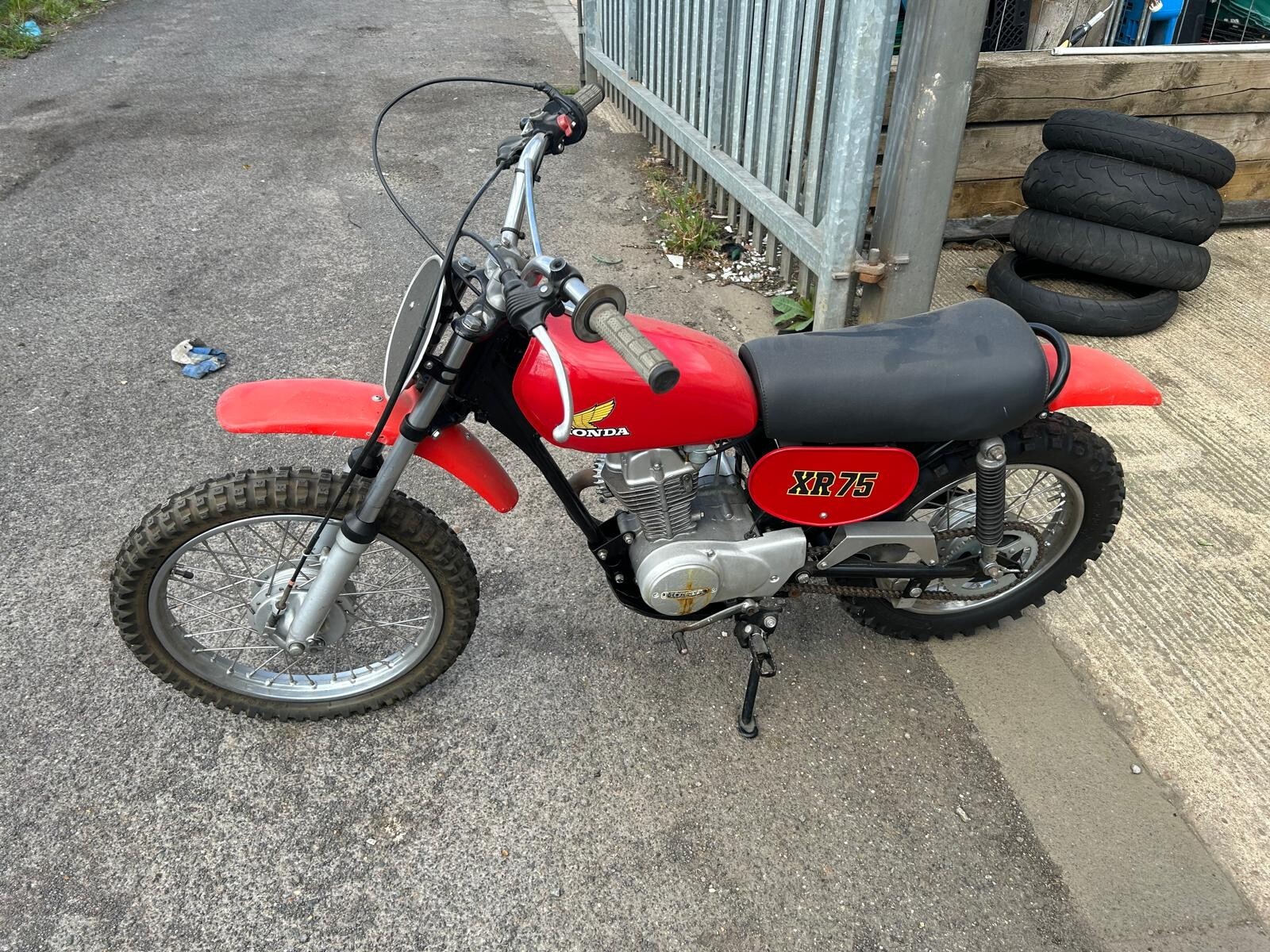 1976 Honda Xr75 Classic School Boy Motocross - Bike Years - 1970s