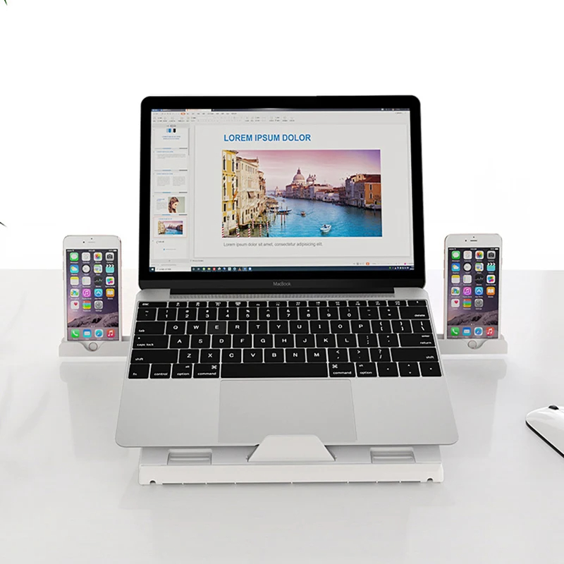 Laptop Stand Multifunctional Adjustable Portable Foldable Monitor ...