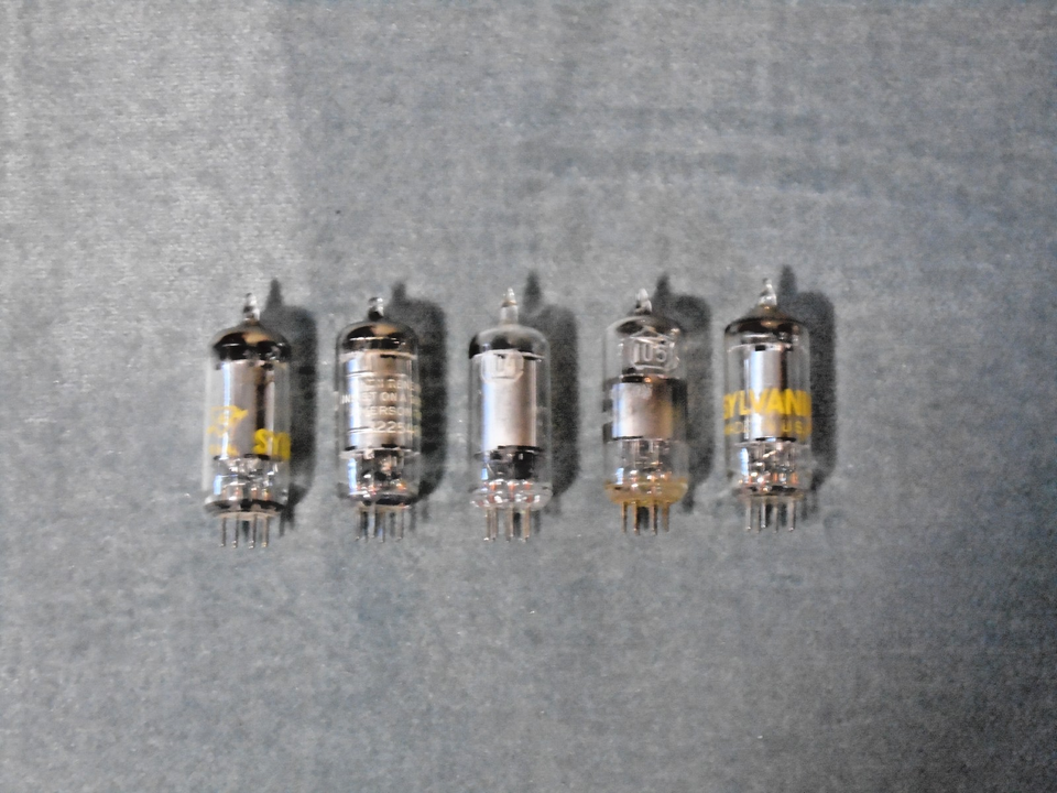 1L6 1U4 1U5 3V4 Vacuum Tubes 122% NOS Rated Zenith H500 600 Trans ...