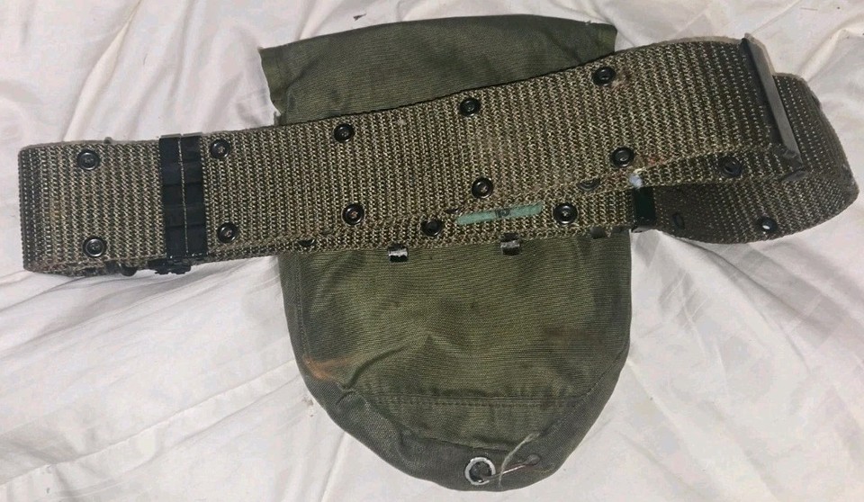 Carrier Intrenching Tool collapsible E Tool Nylon shovel cover W/ Belt ...