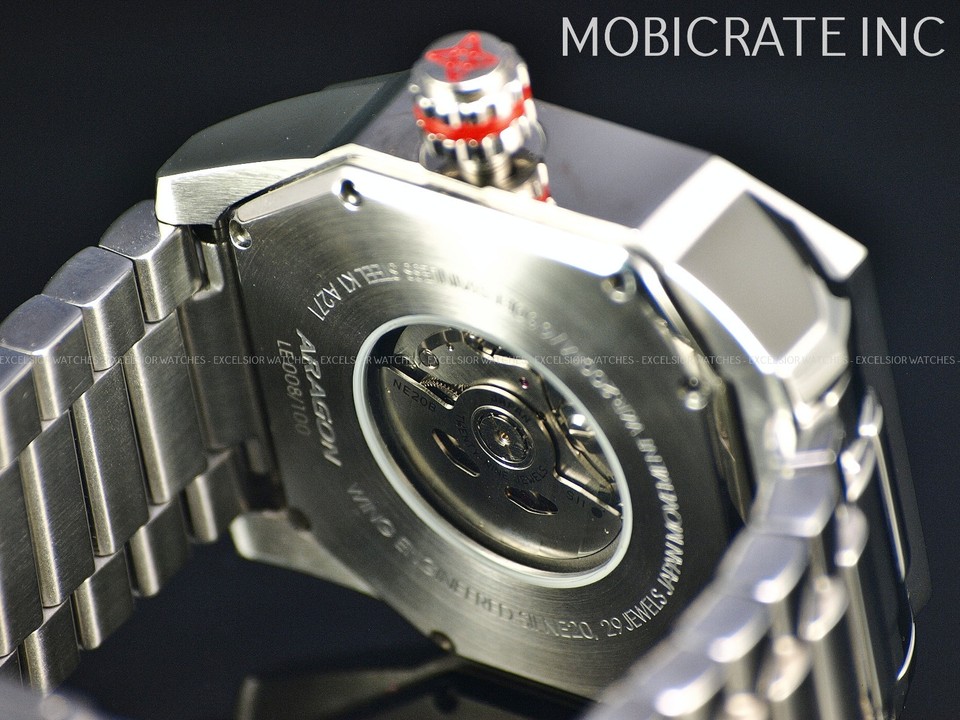 Rare Aragon Concept S Men’s 46mm NE20B Automatic 200M Diver SS Watch ...