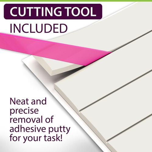 2 Pack Adhesive Putty 2oz - White Mounting Putty Removable - Sticky ...