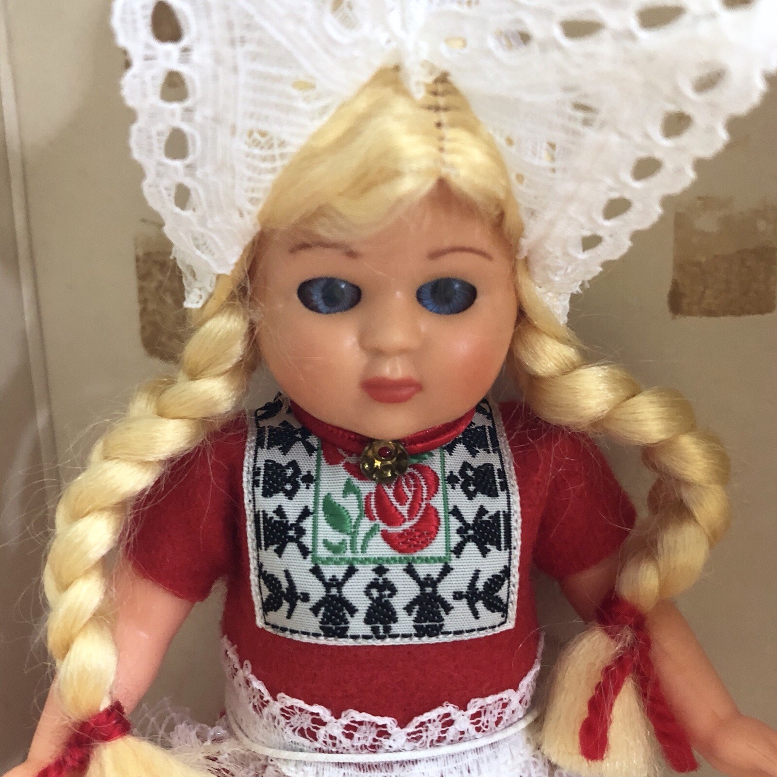 BeJa Dutch Girl Doll Original Box Vintage 7.5” Tall Authentic Holland ...