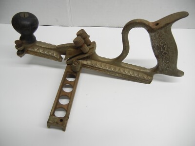 Stanley No. 48 B tongue and grove hand plane w/ swing fence NICKEL ...
