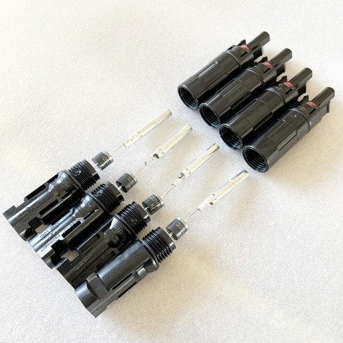 5PCS Diode Photovoltaic Connectors,Solar Panel PV M/F Connector 45V ...