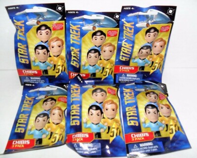 STAR TREK CHIBIS LOT OF (6) NEW SEALED PACKS | eBay