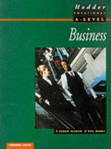 Business for Vocational A Level (Hodder... by Blanch, Susan Paperback ...