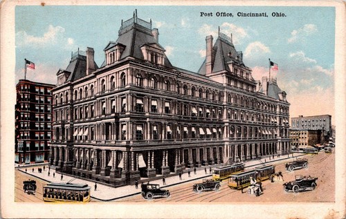Post Office Cincinnati Ohio Postcard | eBay