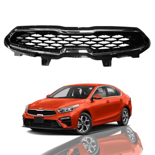 For 2019 2020 Kia Forte Front Upper Bumper Grill Grille Assembly Chrome ...
