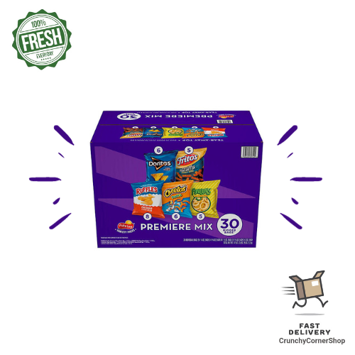 Frito-Lay Premiere Mix Variety Pack Chips and Snacks (30 ct ...