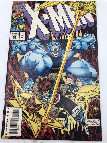 X-Men #34 Vol 1 (Marvel Comics 1991-2001) | eBay