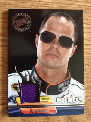 DAVID GILLILAND - 2012 Press Pass Ignite - Materials Silver - Card IM ...