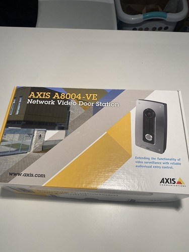 Axis 0673-001 Network Video Door Station A8004-VE With Metal Casing | eBay