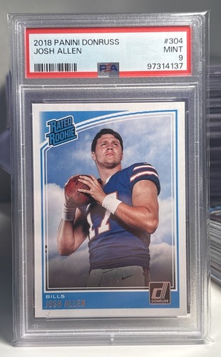 2018 Josh Allen Donruss Rated Rookie PSA 9 | eBay
