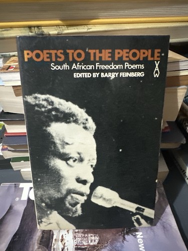 Poets to the People South African Freedom Poems 1980 AWS Barry Feinberg ...