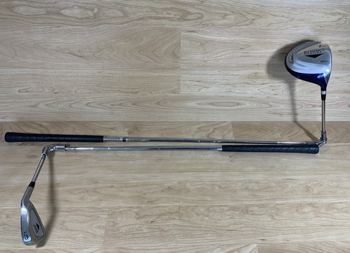 Medicus Dual Hinge 10.5 Driver & 5 Iron Golf Club Training Aid Set ...