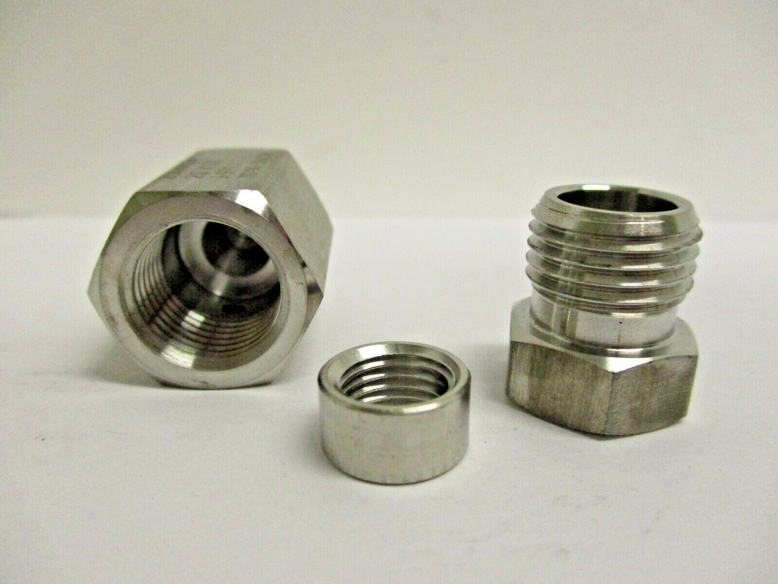 BUTECH, 1/4" X 3/8" ADAPTER, 20A4M6M, 316, lot of 5 | eBay