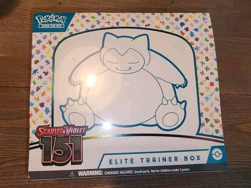Pokemon Scarlet and Violet 151 ETB Elite Trainer Box | Factory Sealed ...