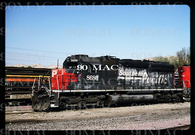 Southern Pacific-SP. EMD SD40M #8686 Victorville (CA). Original Slide ...