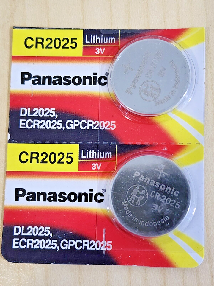 5 pc carded CR2025 DL2025 ECR2025 3v Lithium Battery Expire 2033 | eBay